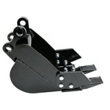 Mini Excavator Attachment Narrow Rock Bucket 200mm Trenching Buckets 2-Teeth - Walmart.com