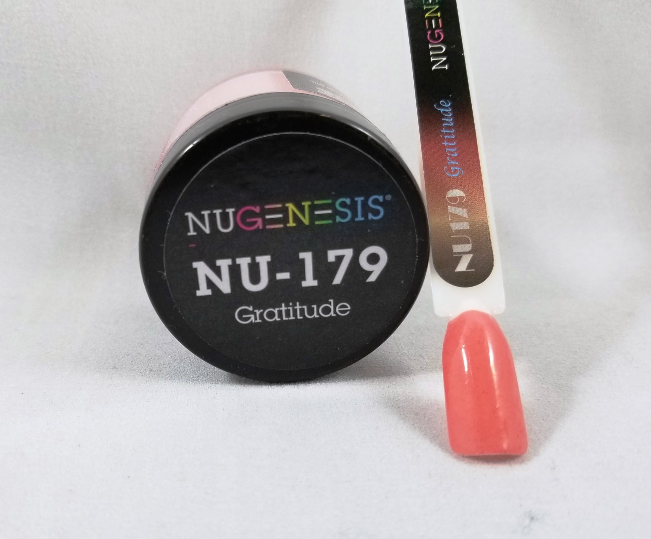 NUGENESIS Nail Color Dip Dipping Powder 1oz/jar - NU179 GRATITUDE ...