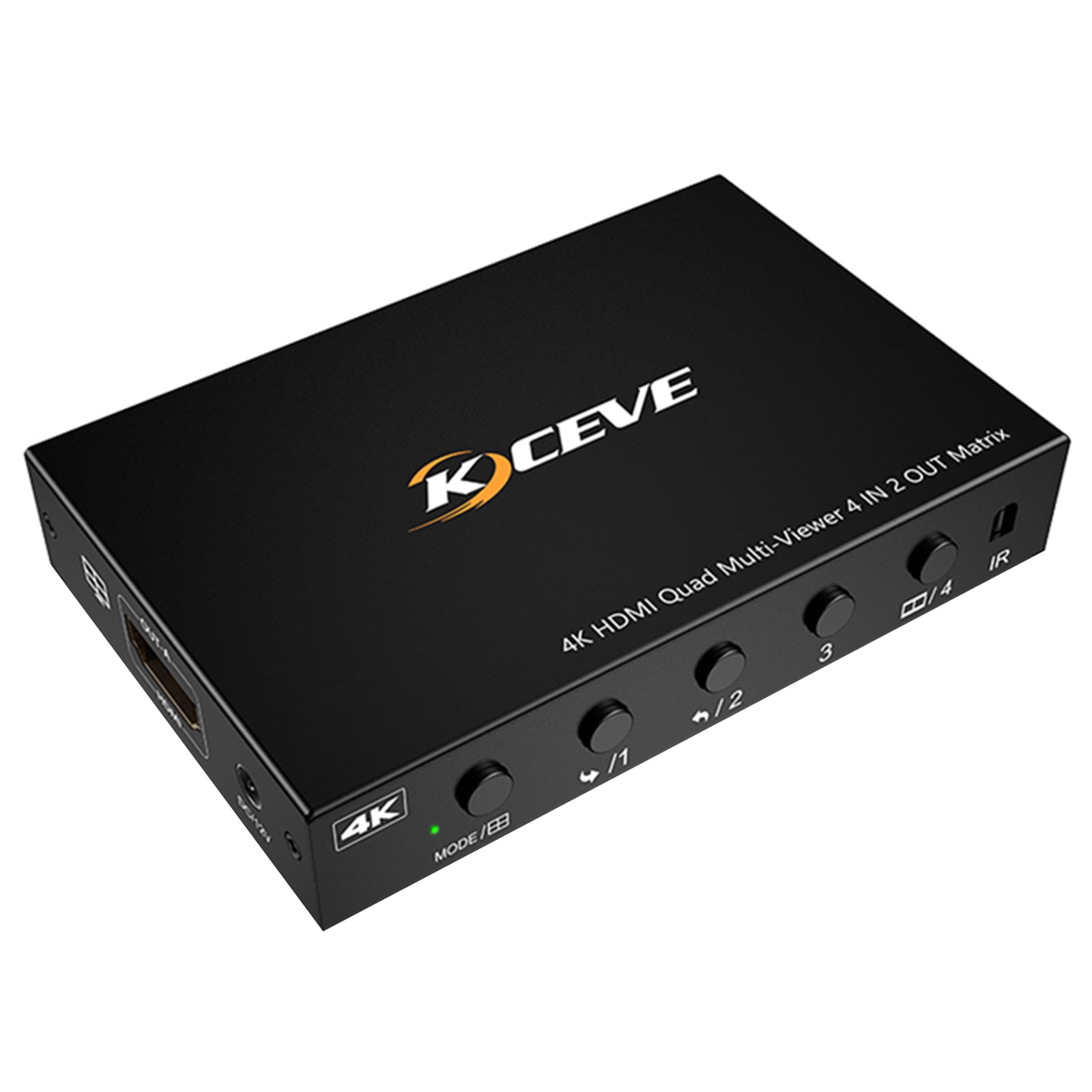 KCEVE KC-8402 HD 4 in 2 out Splitter 4-channel Screen Splitter Maximum ...