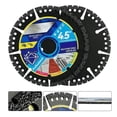 4.5 Inch Diamond Blade for Angle Grinder, 3-Pack Multi-Material Cutting ...