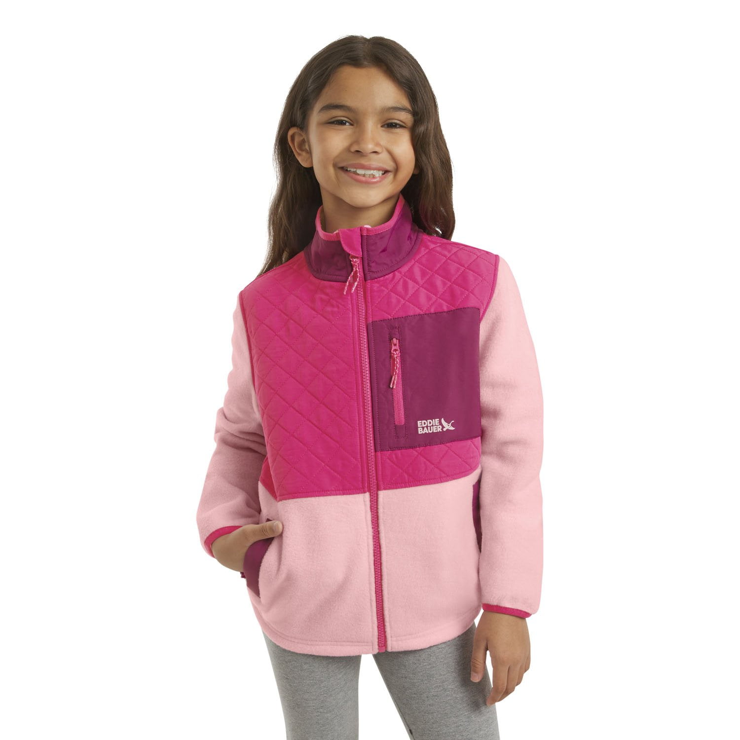 Eddie Bauer Girls Polar Fleece Jacket - Samsclub.com