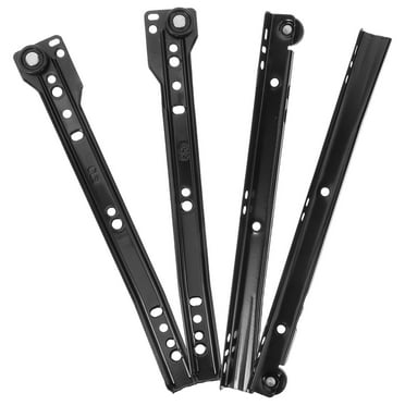 1 Pair 10inch Drawer Slide Kit Bottom Mount Drawer Slide Steel Thicken ...