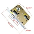 Privacy Entry Door Locks Set Security Lever Mortise Stainless Steel ...
