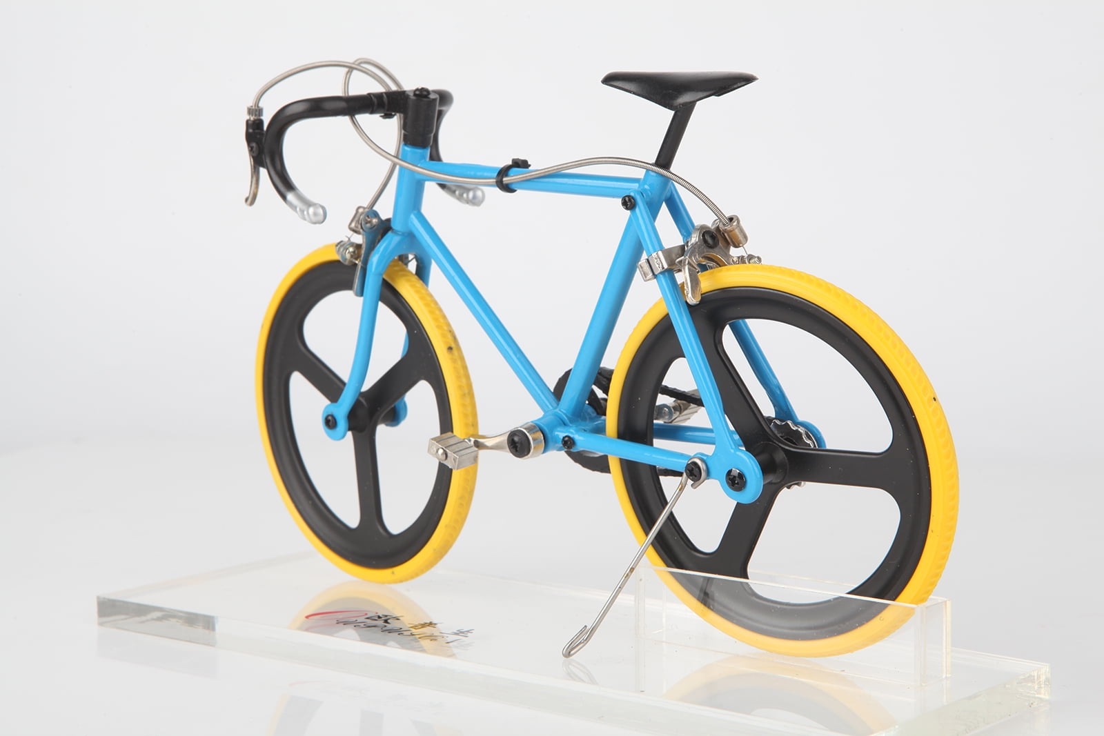 Oupuson 90 Pcs DIY Mini Metal Model kits 1:8 Simulation Bicycal ...