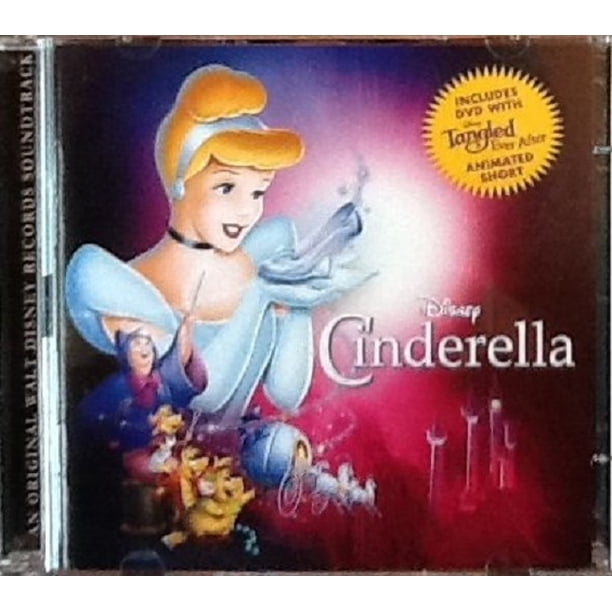 Disney's Cinderella Soundtrack w/bonus Tangled Ever After DVD - Walmart.com