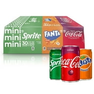 Coca-Cola Mini Cans 7.5oz 30pk, Small Soda Can Pack for Refreshing ...