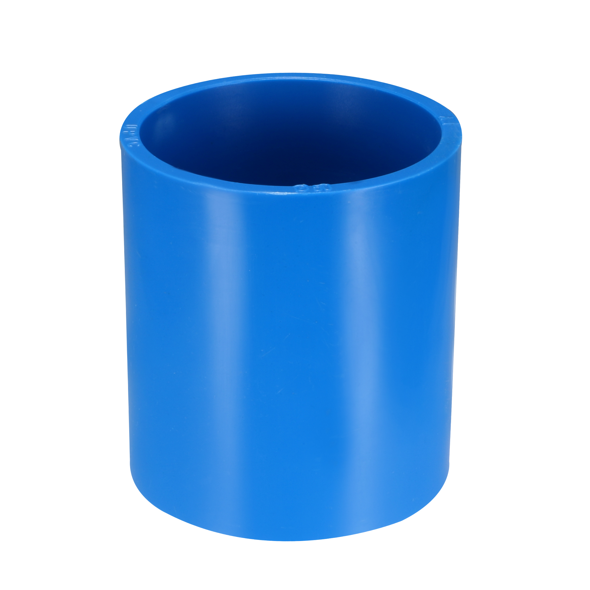 50mm Straight PVC Pipe Fitting Coupling Adapter Connector Blue, 2 Pcs ...
