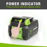 WORKPRO 20V Lithium-ion Battery Pack, 4.0Ah, Compatible with Cordless ...