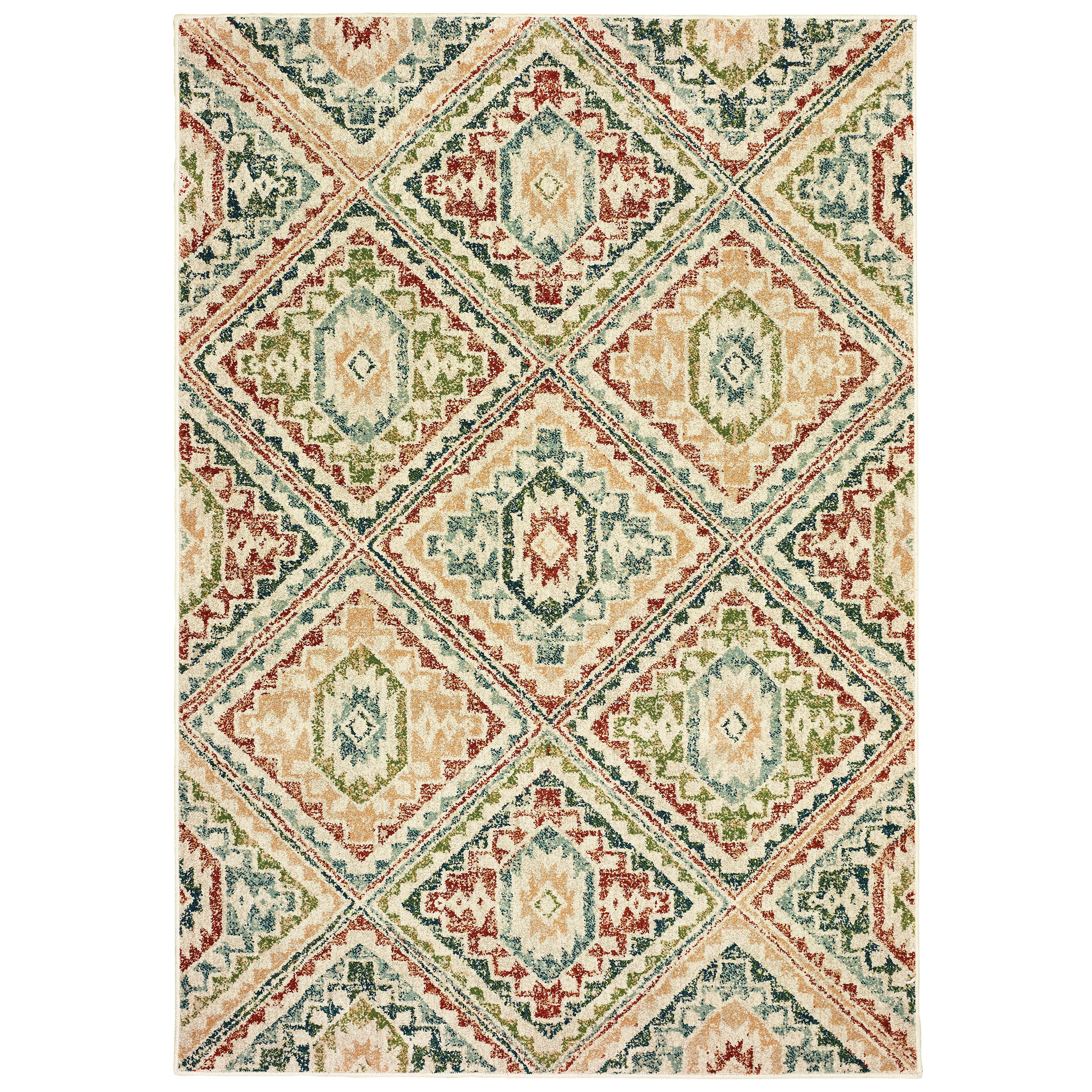 Avalon Home Danica Tribal Medallions Area Rug or Runner, Multiple Sizes ...