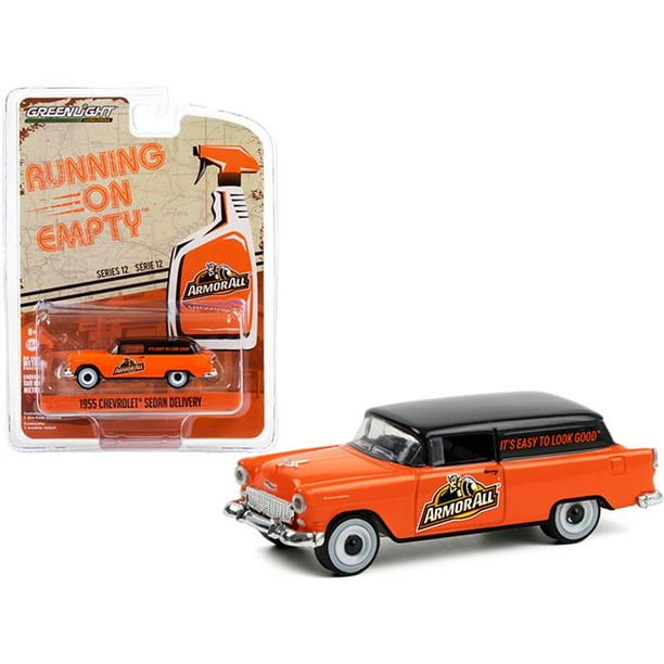 Greenlight 1955 Chevrolet Sedan Delivery Armor All Orange with Black ...