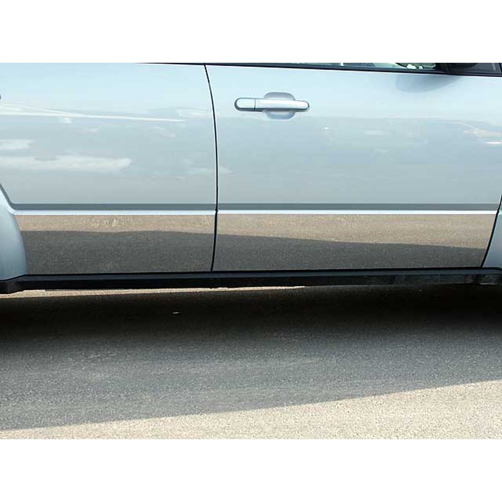 Stainless Rocker Panel Trim 4Pc Fits 2008-2009 Ford Taurus X TH48355 ...