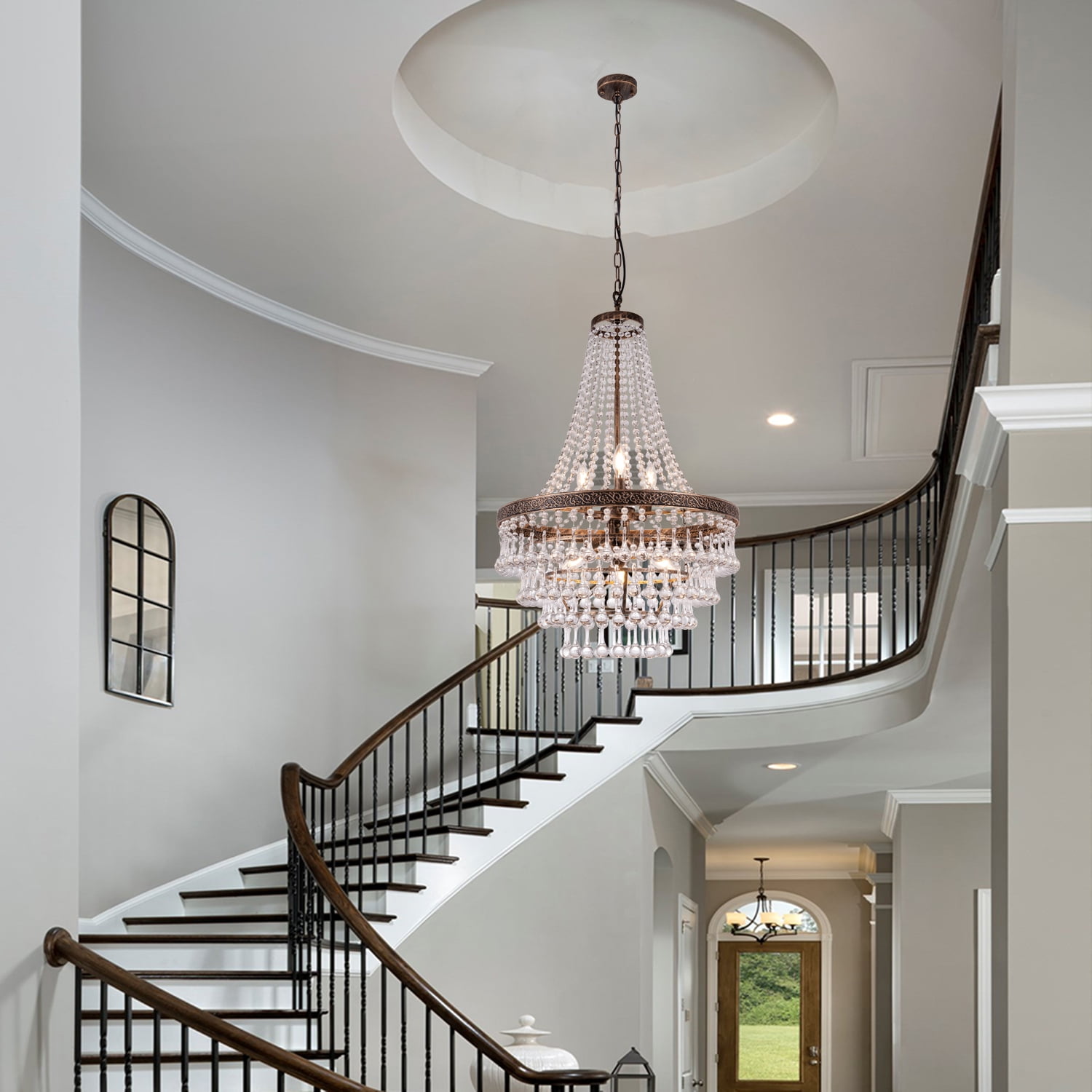 French Country Foyer Lighting Fixtures | Shelly Lighting