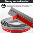 20Ft Carpet Floor Transition Strip, Self Adhesive Floor Edging Trim ...