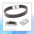 Crimp Jaw Hook Watch Band Clasp - Stainless Steel Fold Over Clasp for ...