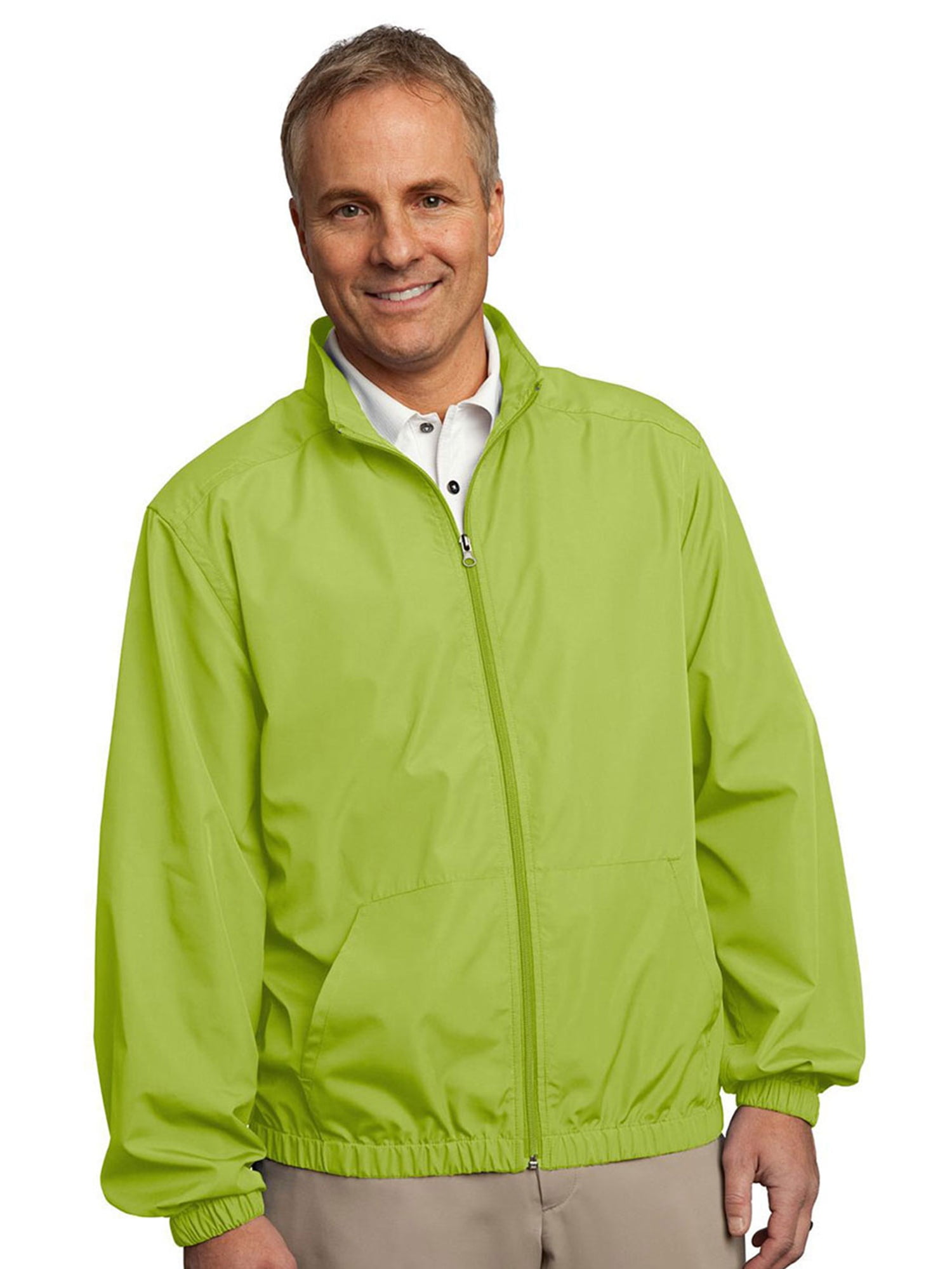 Port Authority Mens Classic Lightweight Essential Jacket, Green Oasis ...