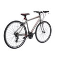 Wonder Wheels Hybrid 8 Speed Bicycle - Aluminum Frame - Gray - Walmart.com