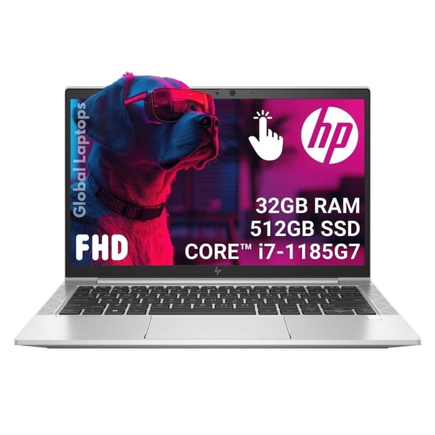 Laptop Hp Elitebook Core I7 1185g7 32gb Ram 512gb Ssd 13 Fhd Touch
