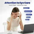 EZOO Heated Eye Massager, 5 Modes, Foldable, USB Rechargeable, Black ...