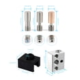 3D Printing Kit for 3 S1 Nozzle Hot End Extruder Heating Block ...