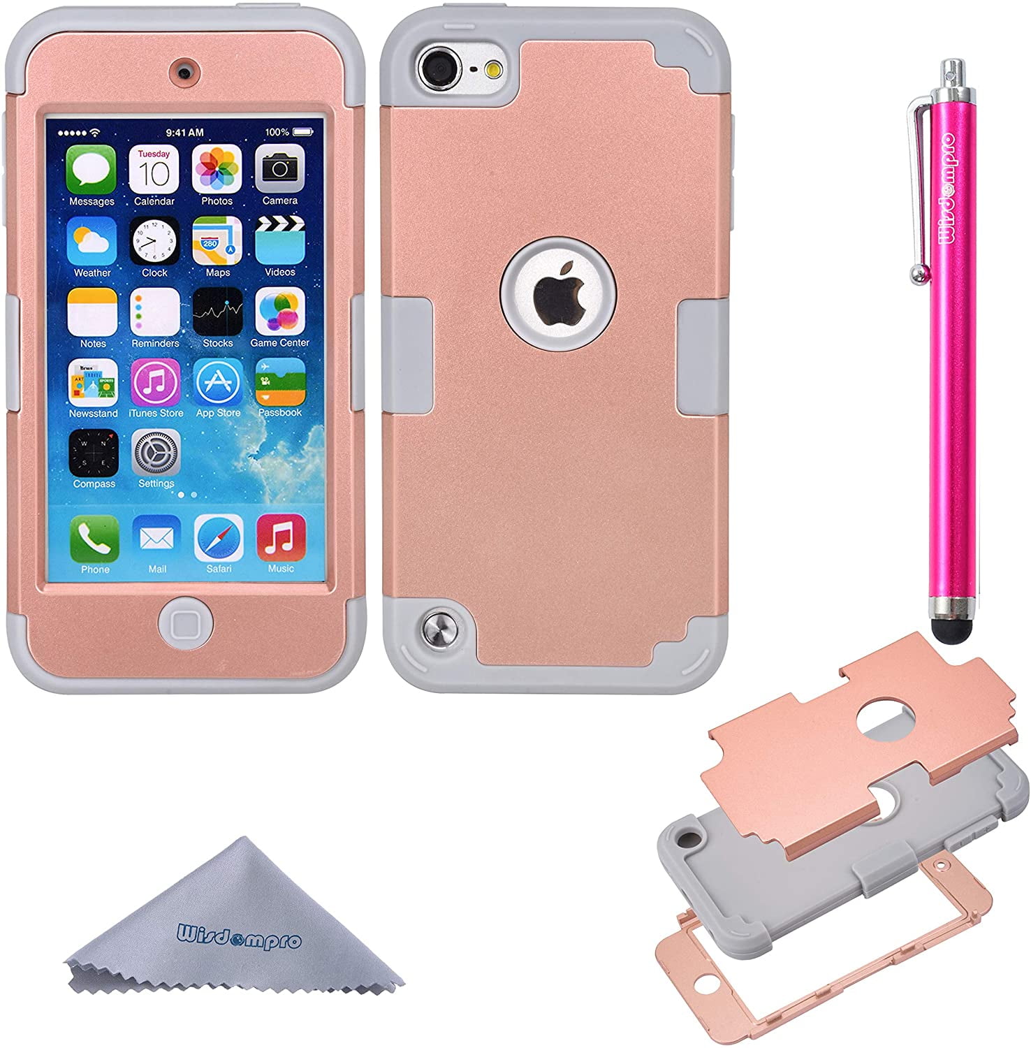 iPod Touch 7 Case, iPod Touch 6 Case, iPod Touch 5 Case, Wisdompro 3 in ...