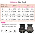 Vaslanda Women Butt Lifter Shapewear Hi Waist Double Tummy Control
