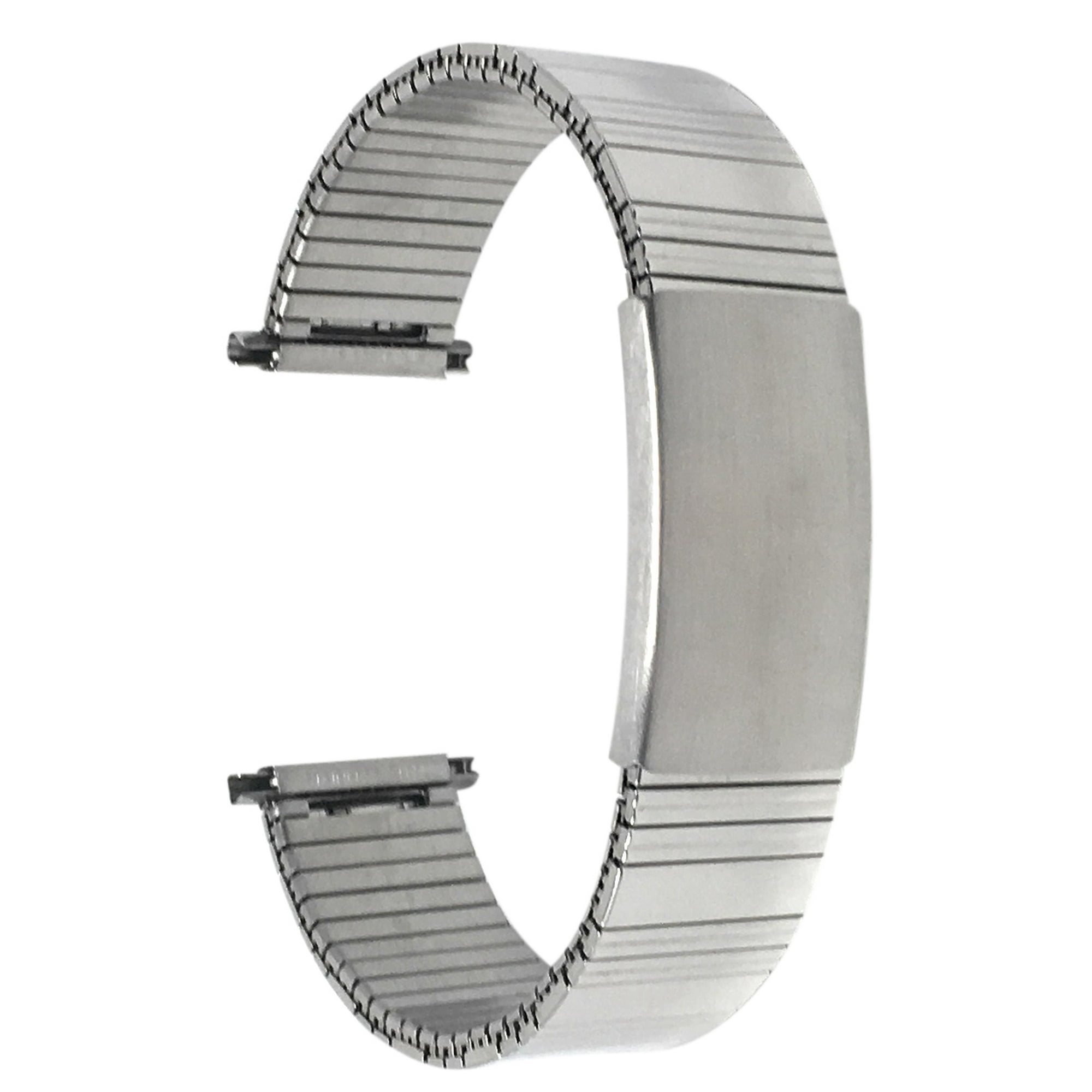 Click here for Bandini 19mm Silver Tone Stainless Steel Stretch W... prices
