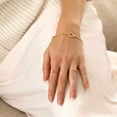 Mint & Lily Mint Paperclip Bracelet - Walmart.com