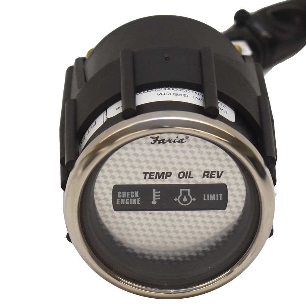 Faria Boat Systems Check Gauge GP5068A | Suzuki 2 Inch Silver - Walmart.com