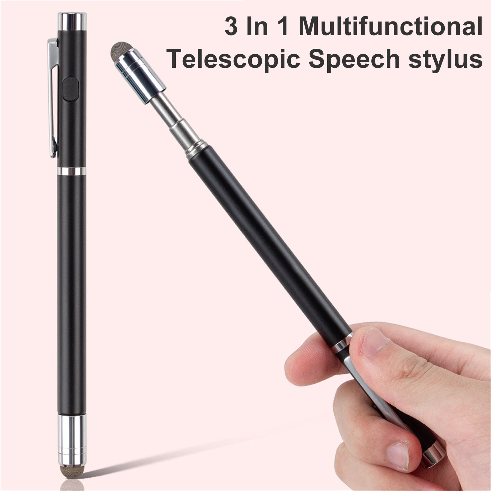 Hariumiu High Sensitivity High-Precision Stylus Pen, Hidden Telescopic ...