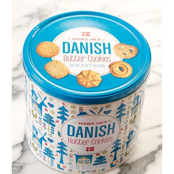 Jacobsen's Assorted Danish Butter Cookies, Bakery Fresh, Imported from ...
