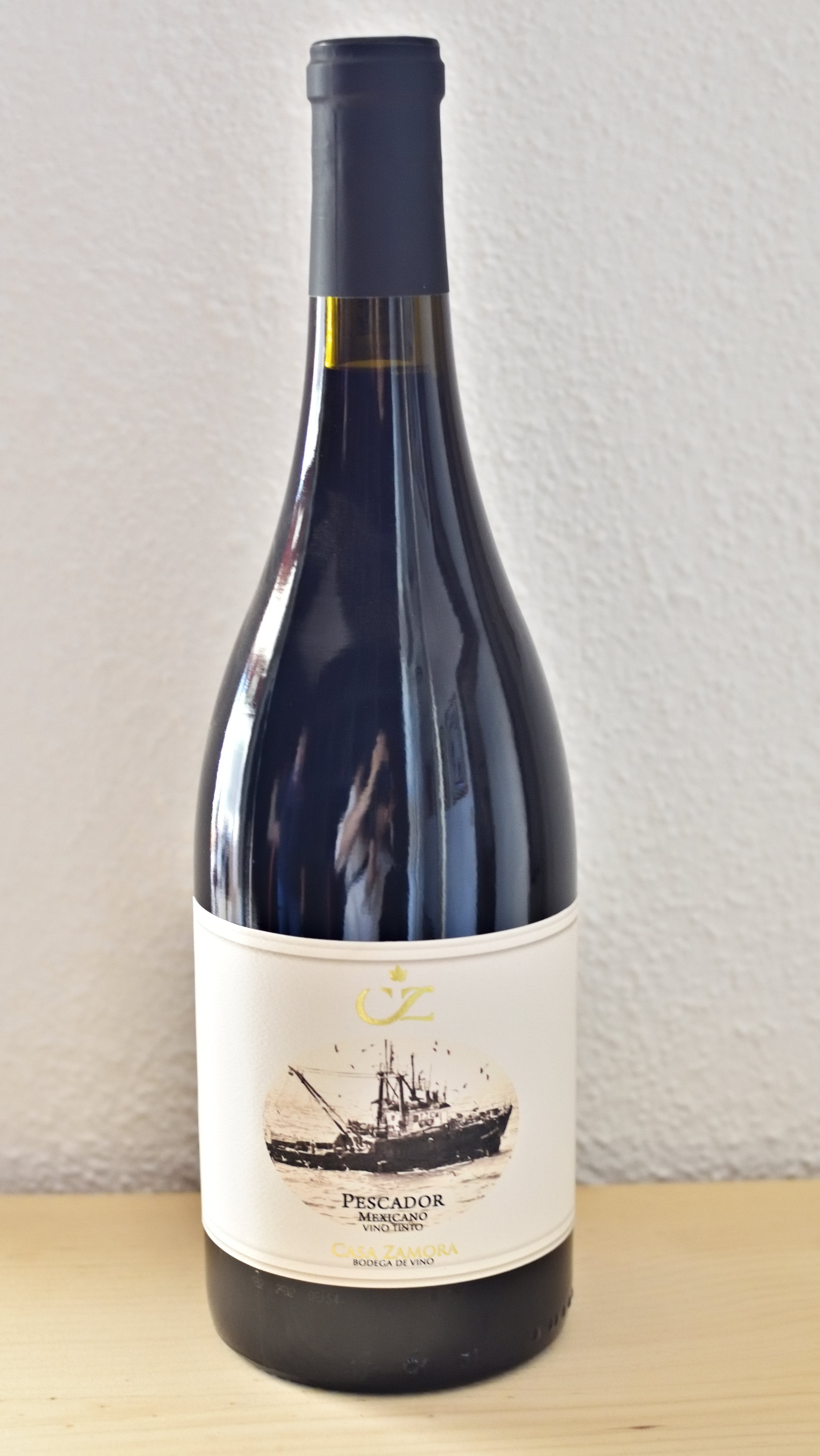 Vino Tinto Vid Mexicana Caza Zamora Pescador Mexicano 750 ml | Walmart ...