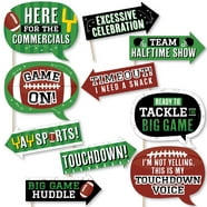Big Dot of Happiness The Big Game - Commercial Bingo Cards and Markers ...