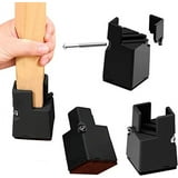Ezprotekt 4Pack Adjustable Furniture Risers Screw Clamp,Bed Risers ...