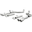 MagnaFlow Axle-Back, SS, 2.5in, Quad Split Rear 3.5in Tip 2015 Dodge ...
