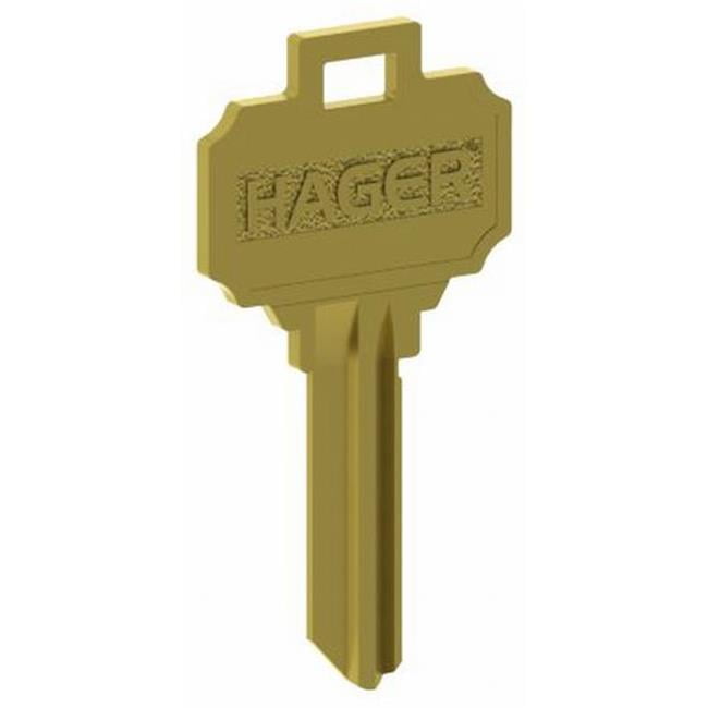 Hager 3956 6 Pin C Keyway Key Blank - Walmart.com