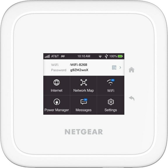 NETGEAR - Nighthawk M6 5G WiFi 6 Hotspot - Black (ATT Unlocked) AT&T ...