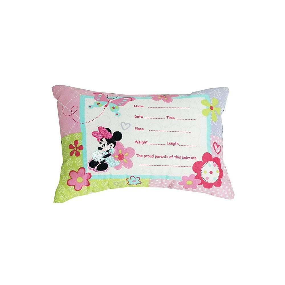 Disney Minnie Mouse Simply Adorable Decorative Keepsake Pillow ...
