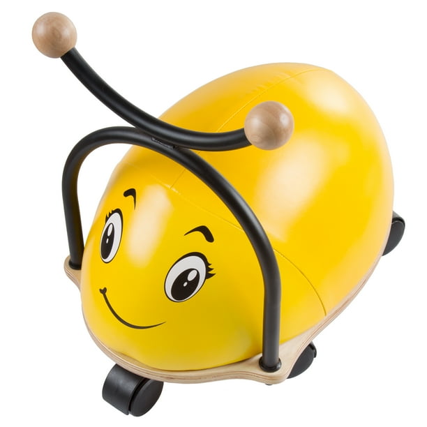 Ride-on Roller Rider Bug, Wooden Platform Animal Ride on with Cushioned ...