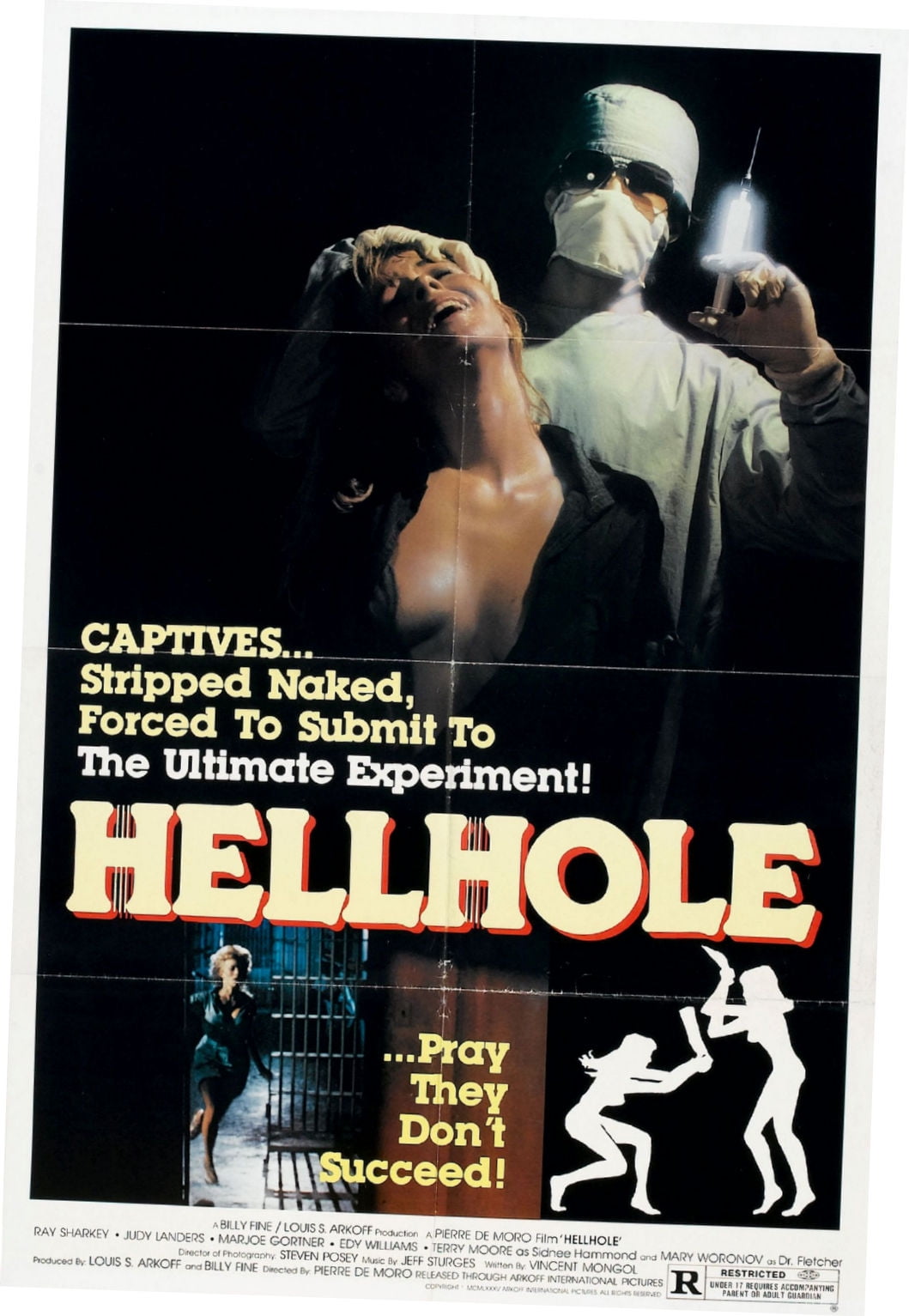 Hellhole Movie poster Metal Sign 8inx 12in Art Print on Metal 8x12 Square Adults Best Posters ...