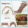Crested Gecko Tank Accessories，Reptile Vines Plants with Coconut Shell ...