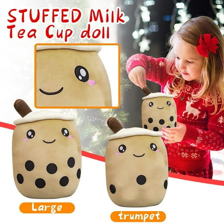 Kids Toys Clearance Under $10 Cartoon Soft Cute Milk Tea Cup Plush Doll ...