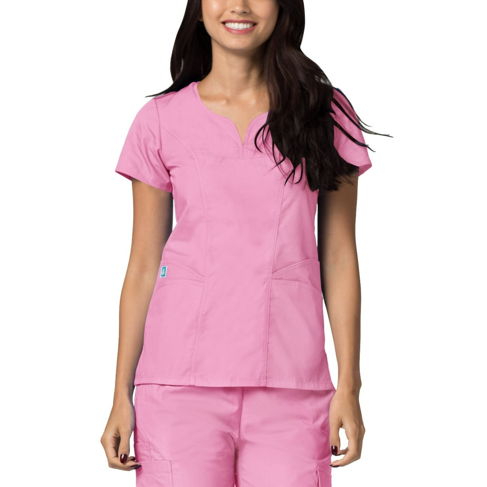 Adar - Adar Universal Scrubs For Women - Curved Glamour Scrub Top ...