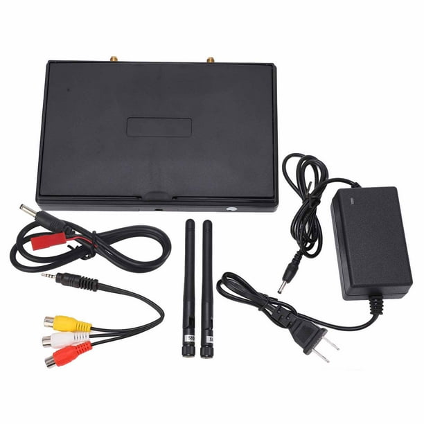 Monitor receptor, 5,8 GHz, 40 canales, LCD de 7 pulgadas, Monitor receptor FPV, Monitor FPV ...