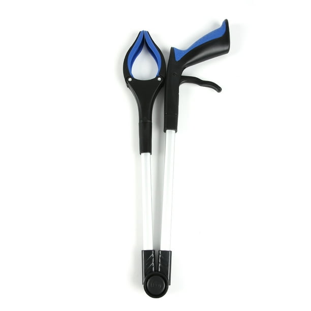 Long Grabber,Blue Foldable Long Pick Long Grabber Reacher Foldable Long ...