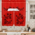 Chinese New Year Kitchen Curtains Swag Valance and Tier Curtains Set 36 ...