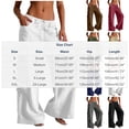 CHEEREAM Capri Pants for Womens High Waist Button Hem Stretch Summer ...