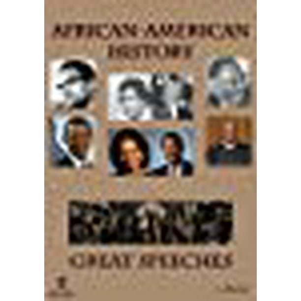 Greatest Speeches in African American History (DVD) - Walmart.com