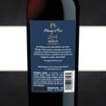 Menage a Trois Lavish Merlot California Red Wine, 750 ml Glass Bottle ...