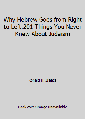 Pre-Owned Why Hebrew Goes from Right to Left: 201 Things You Never Knew ...