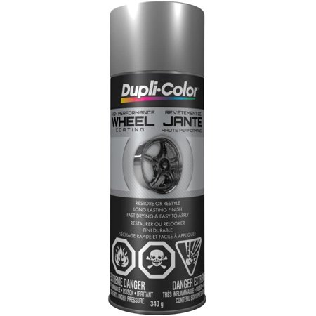 Dupli-Color CHWP10207 High Performance Wheel Coating, Graphite, 12 ...